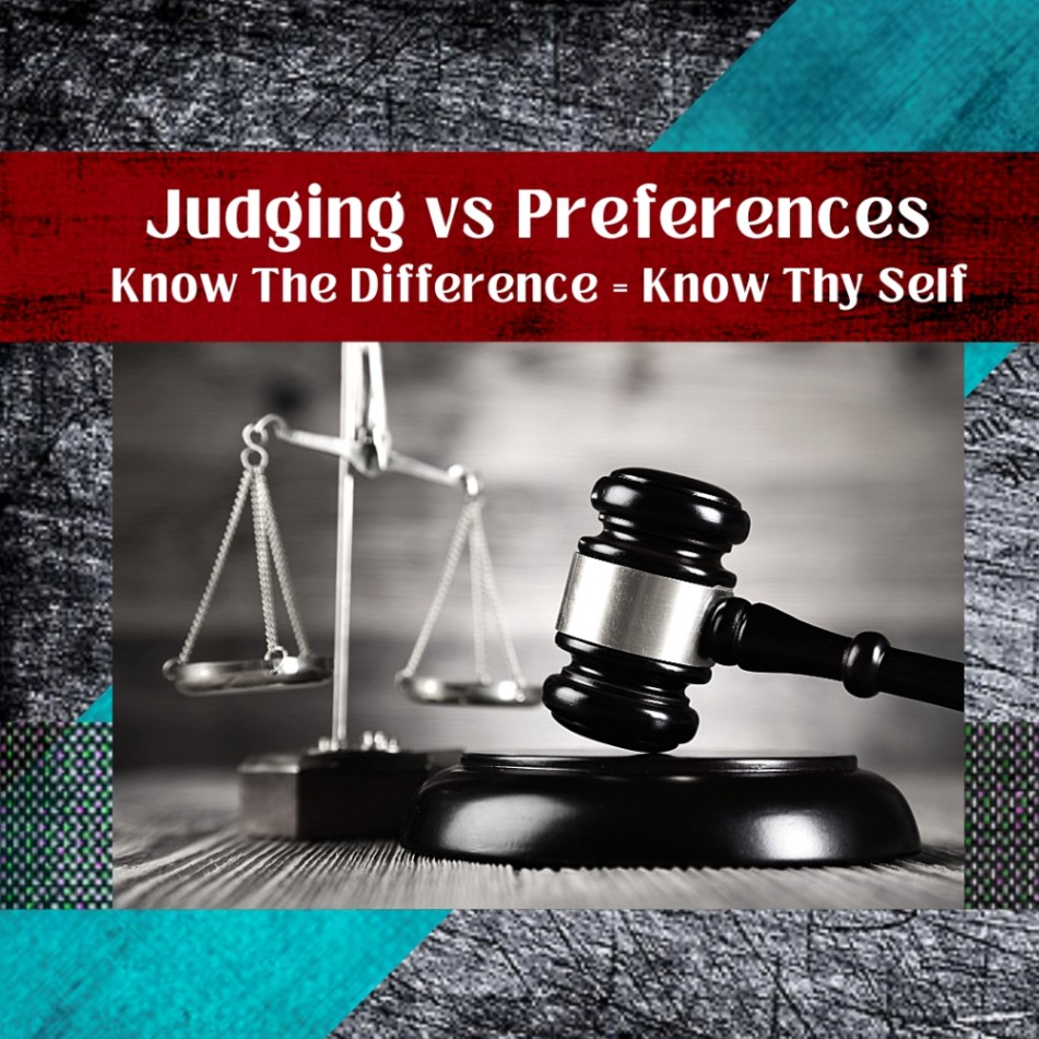 Judging Vs Preferences - The Differences (5m 40s) - Aura